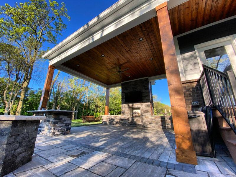 Custom Outdoor Backyard Structures In Cincinnati | Garden Path ...