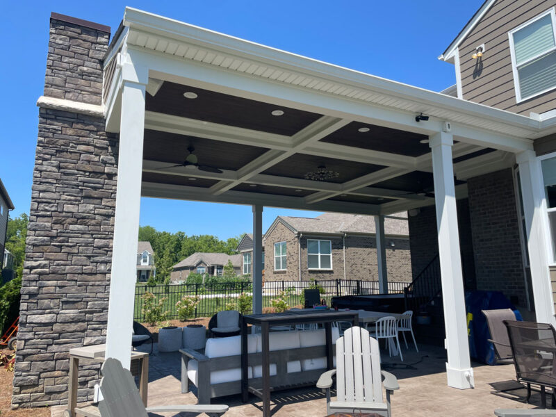 Custom Outdoor Backyard Structures in Cincinnati | Garden Path Landscaping